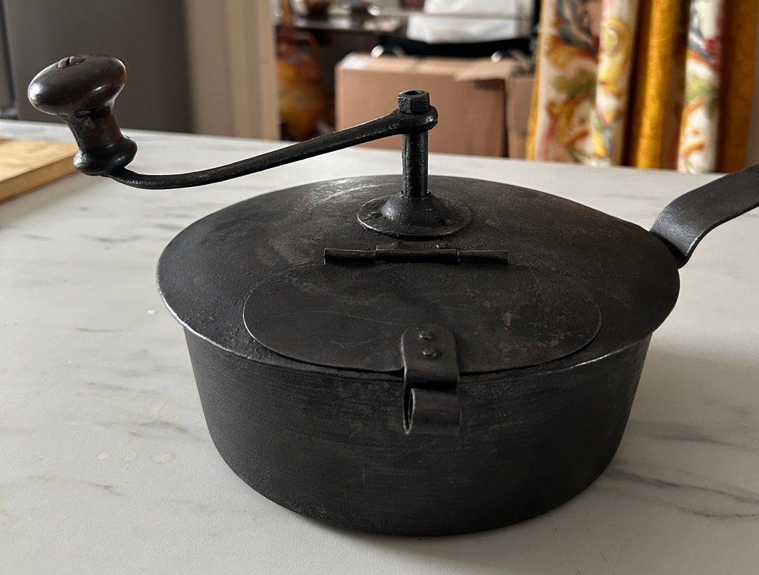 Antique Coffee Roaster French Artisanally Made - Etsy