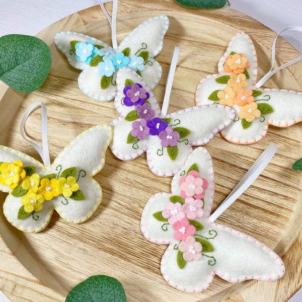 Felt Butterflies - Etsy