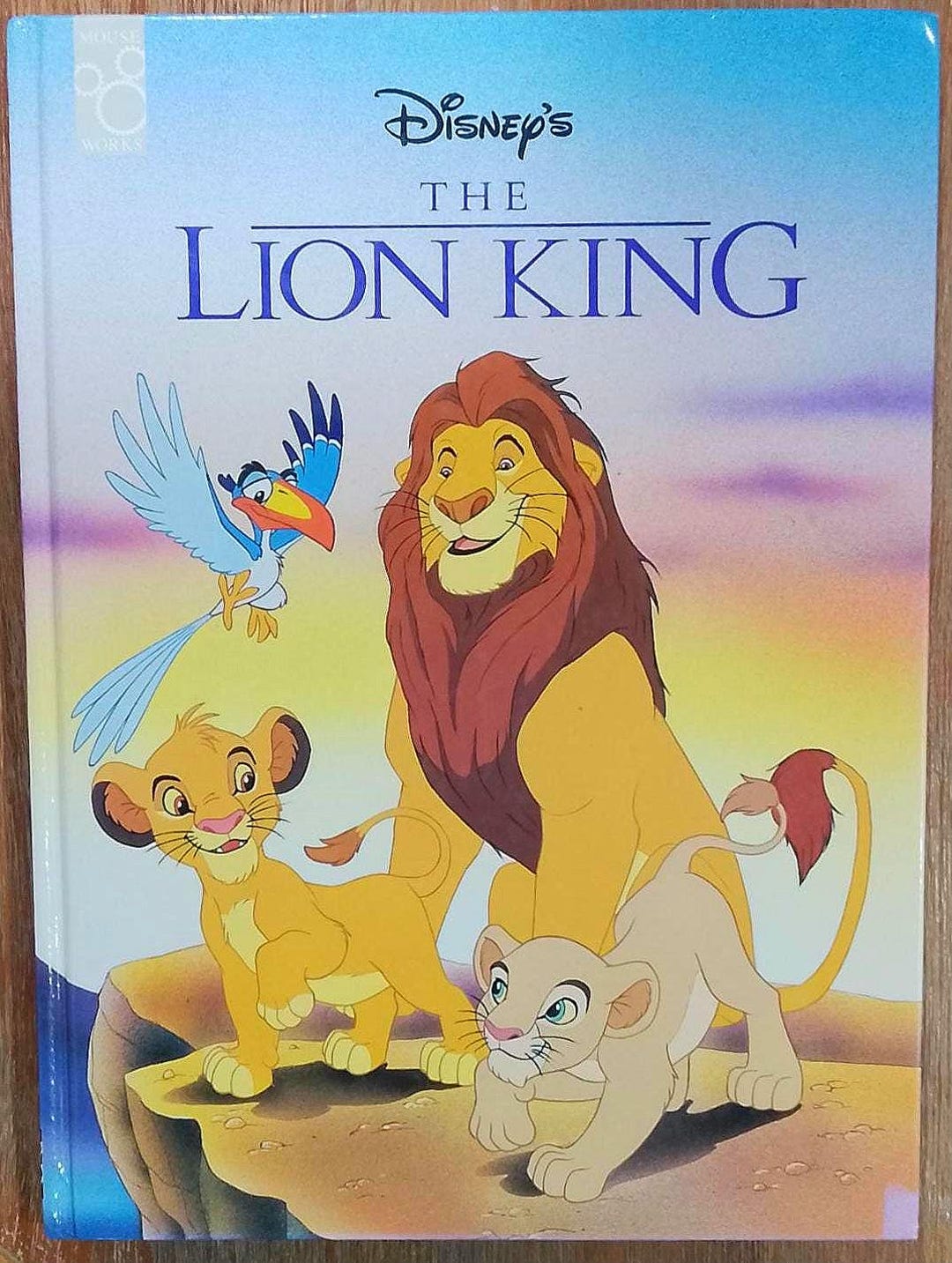 Vintage 1997 Disney's the Lion King Storybook - Hardcover Children's ...