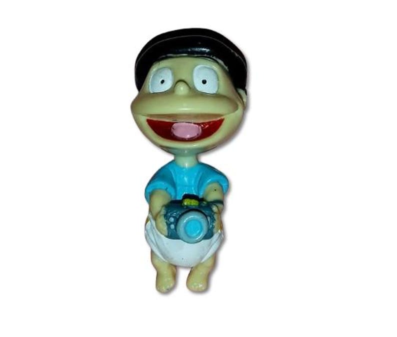 Rugrats - Tommy Figurine - 2001 Rugrats Tommy Holding Camera -vintage ...