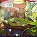 Bugs Playing Poker Art Print, Insect, Funny Poster, Weird, Lowbrow ...