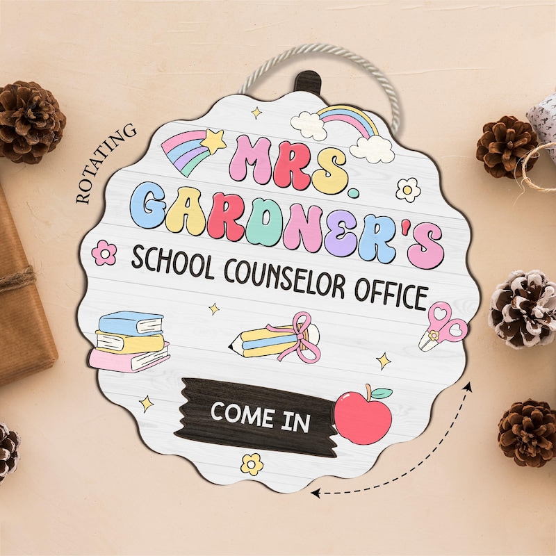 Office Door Status Spinner - Etsy