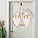 Rotating & Spinning Office Sign | 6 Status Messages Door Sign | in Out ...