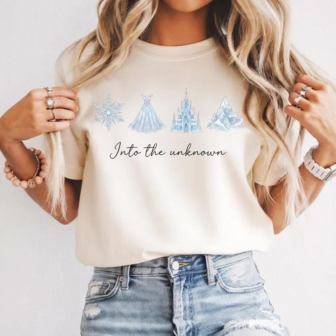 Vintage Fairy Tale Graphic Tee - Into the Unknown Women's Shirt - Etsy