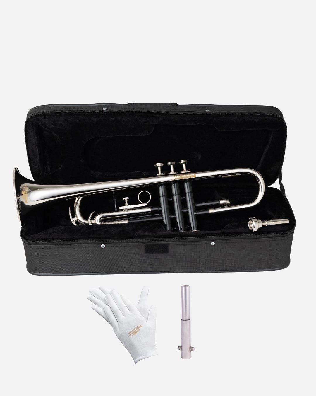 Bb Trumpet Beginner Trumpet for Students & Adults Brass Trumpet With ...