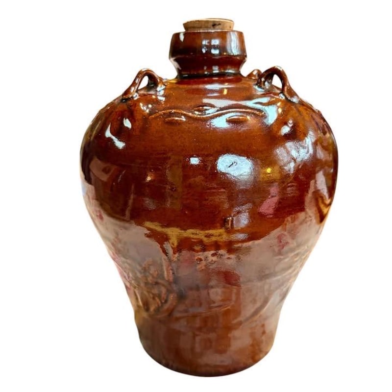 Chinese Pottery Jug - Etsy