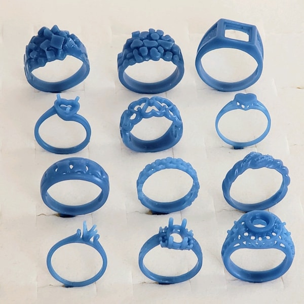 Wax Pattern Ring - Etsy