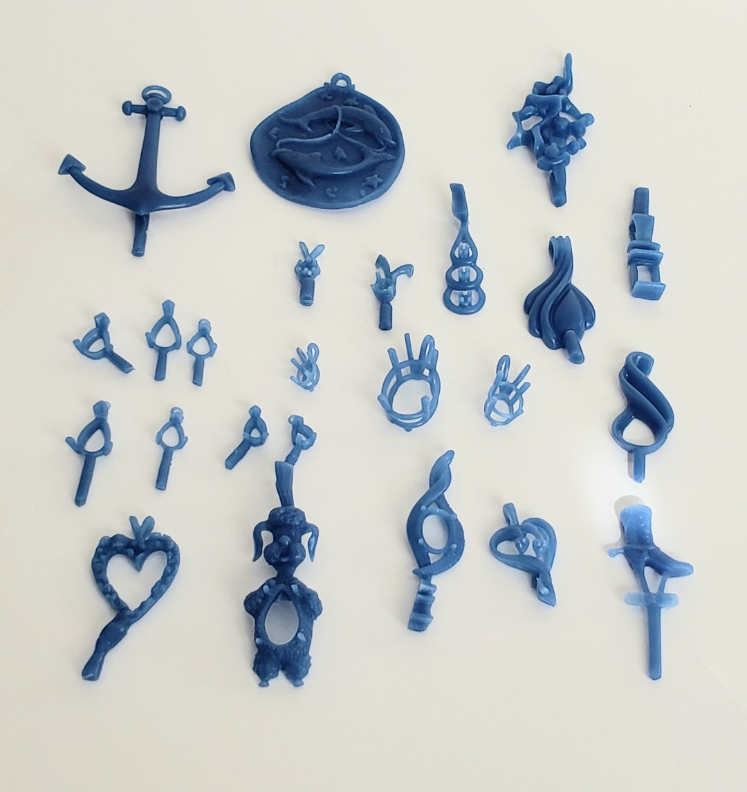 24 Pendant Assortment. Classic/vintage Styles. Wax Patterns - Etsy