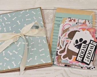 Altered DIY Paper Bag Journal Kit Junk Journal Nature Floral Botanical ...