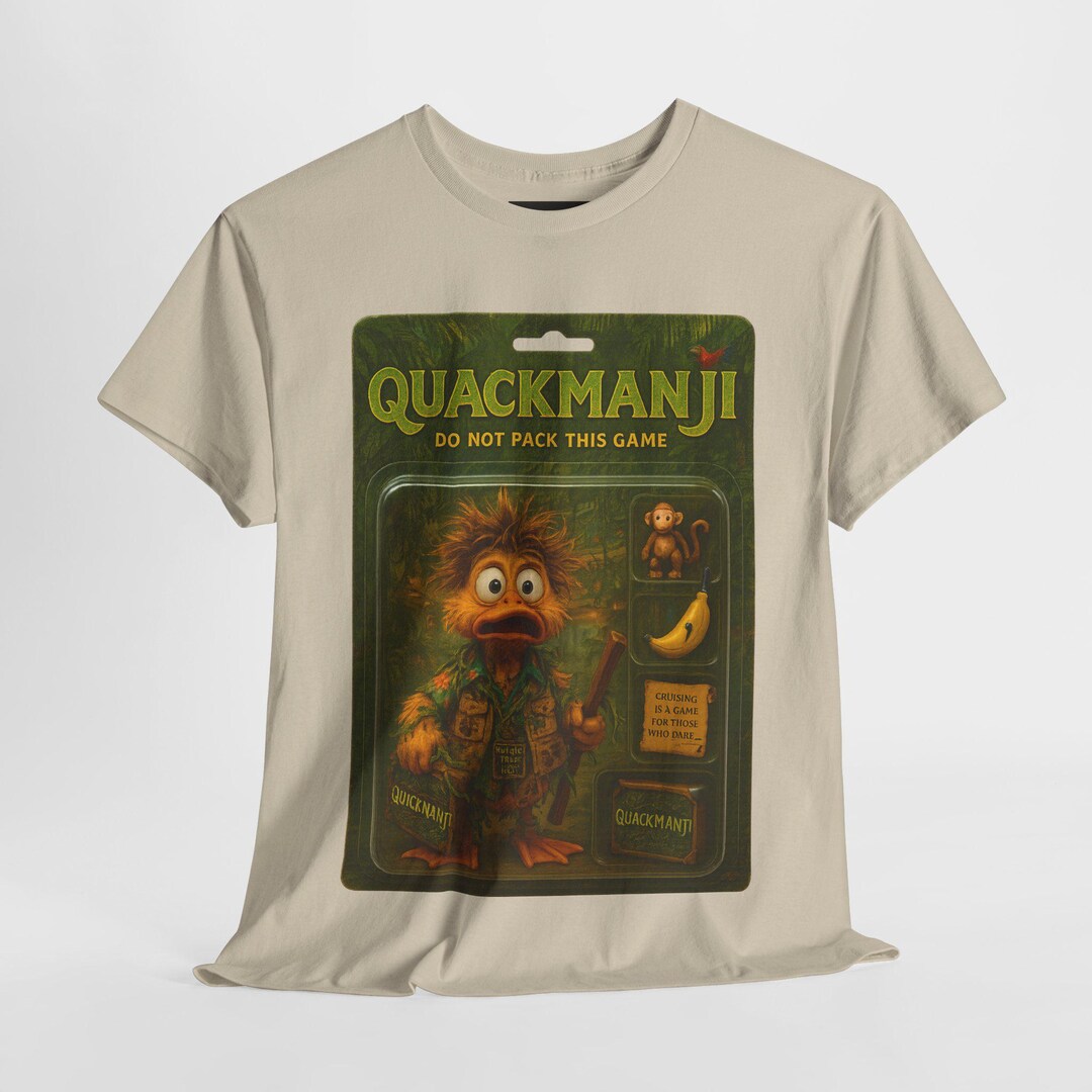 Jumanji Rubber Duck Cruise Ship Tee, Unisex T-shirt, Funny Graphic Tee ...