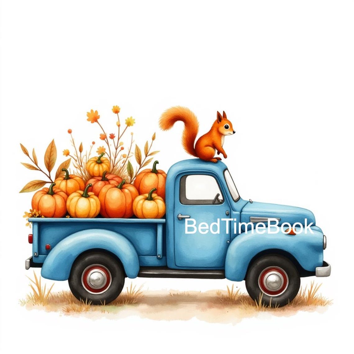 20 Harvest Trucks Clipart - 20 High Quality Pngs, Digital Paper Craft ...