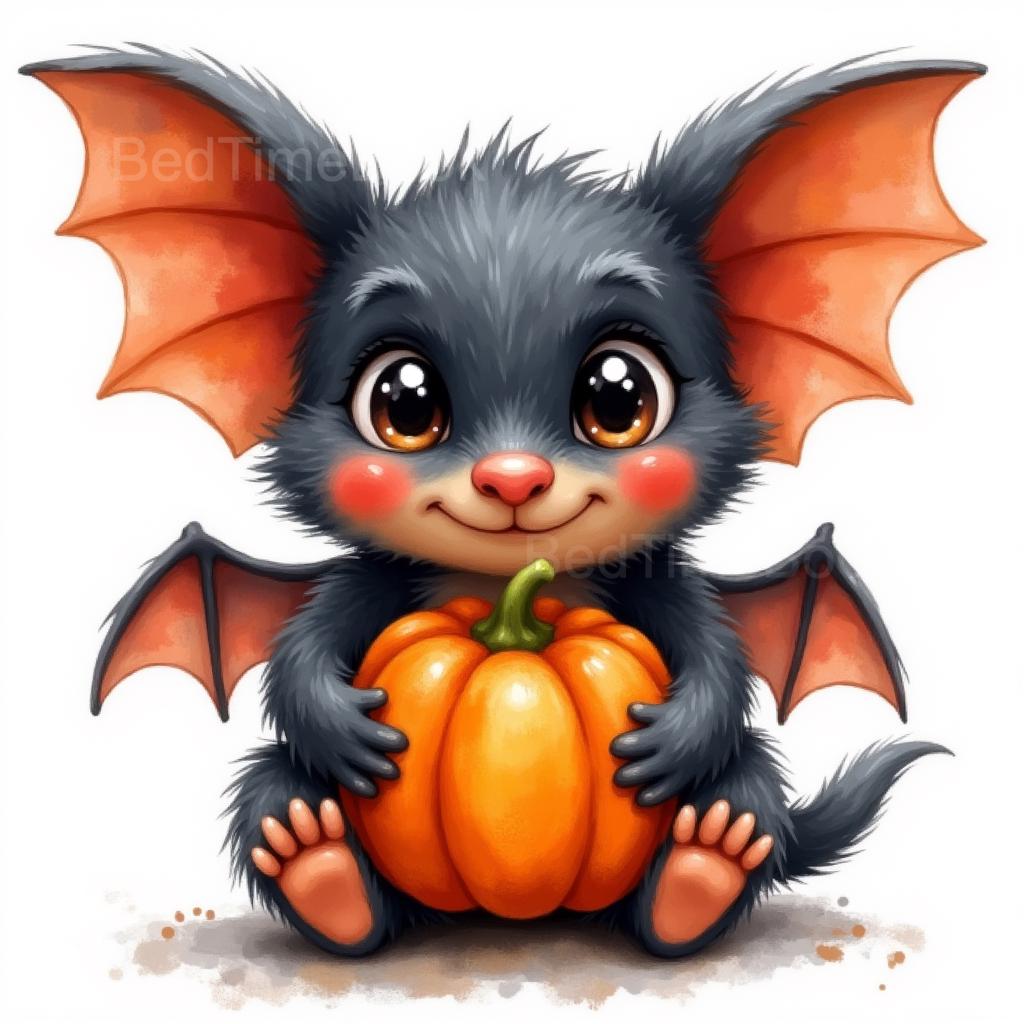 Halloween Bats Clipart, Spooky Flying Bats White Background (digital ...