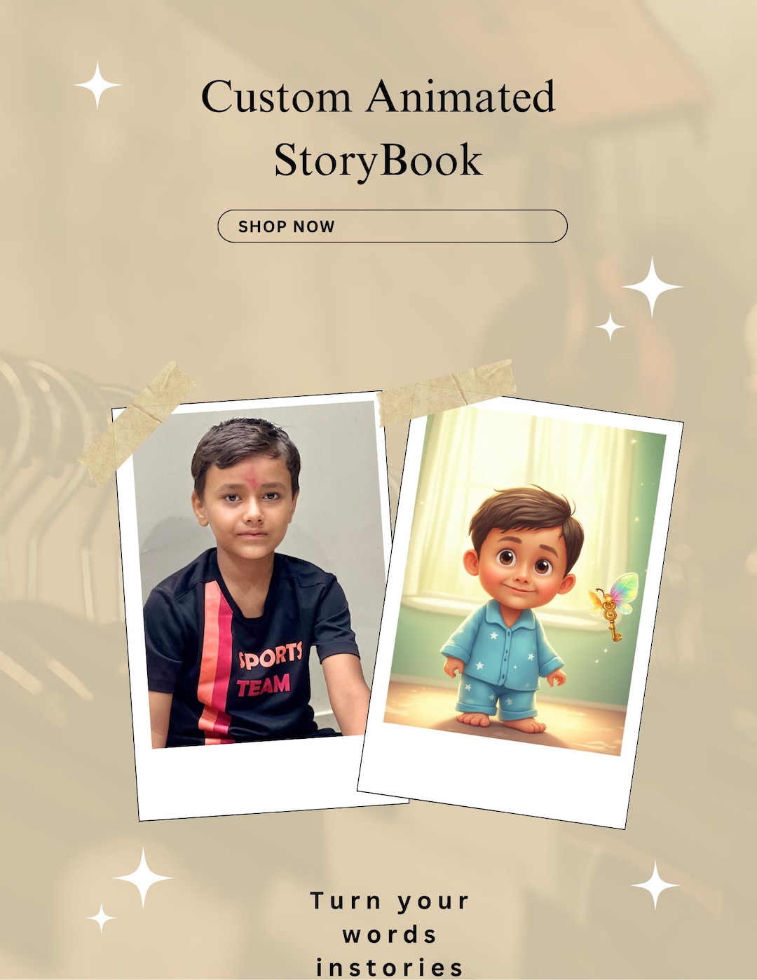 Custom Animated Storybook, Personalized Kids Book (digital Download) - Etsy