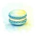 28 Boho Macaroons Clipart, Pastel French Macaron, French Food, Gold ...
