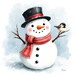 20 Snowman Clipart | Winter Holiday Bundle, Christmas Art, High Quality ...