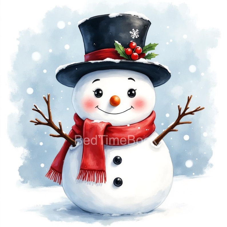 20 Snowman Clipart | Winter Holiday Bundle, Christmas Art, High Quality ...