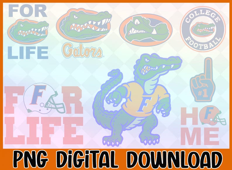 Bundle Florida-gators PNG - Cricut Cut Files - Layered Cut Files - PNG ...