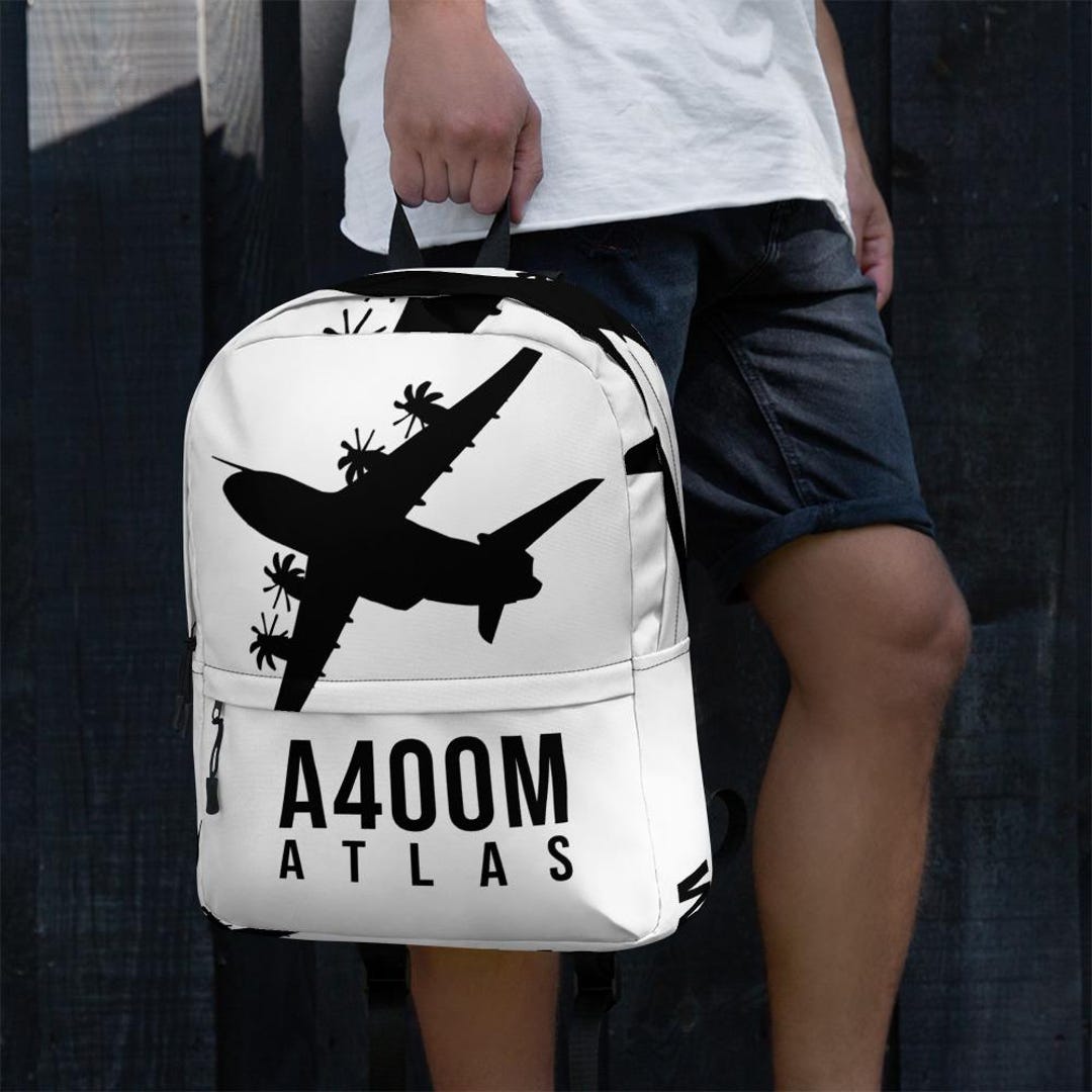 A400M Atlas Backpack – Tactical Style Aviation Bag With All-over Print ...