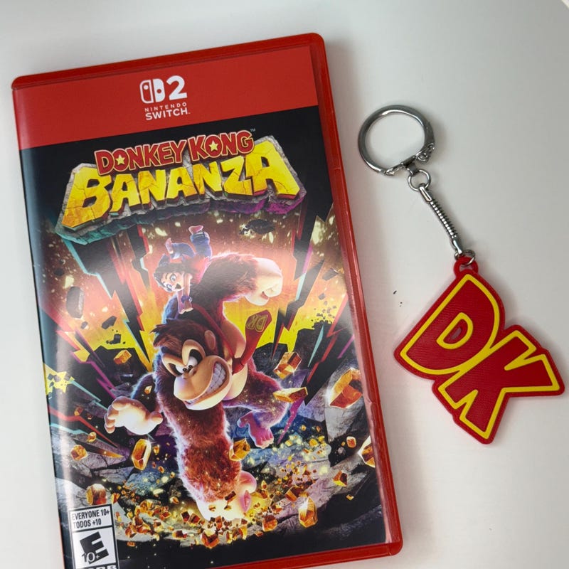 Donkey Kong Keychains - Etsy