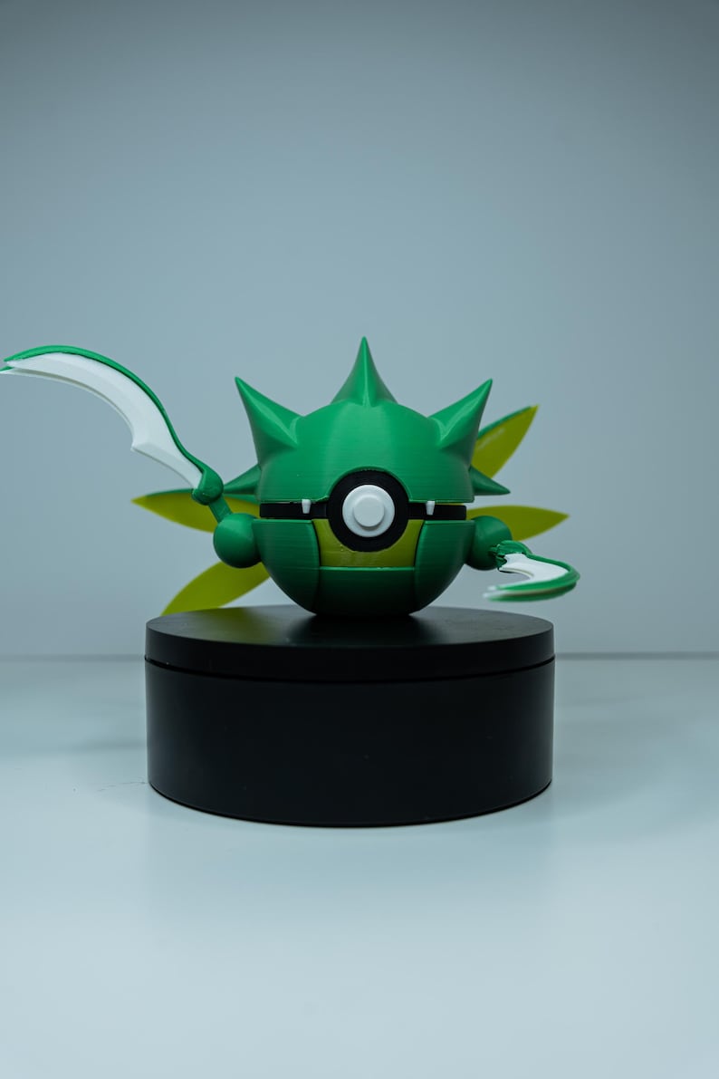 Scyther Ball | 3D Printed Pokemon Ball | Anime Collectible Gift | Gamer ...