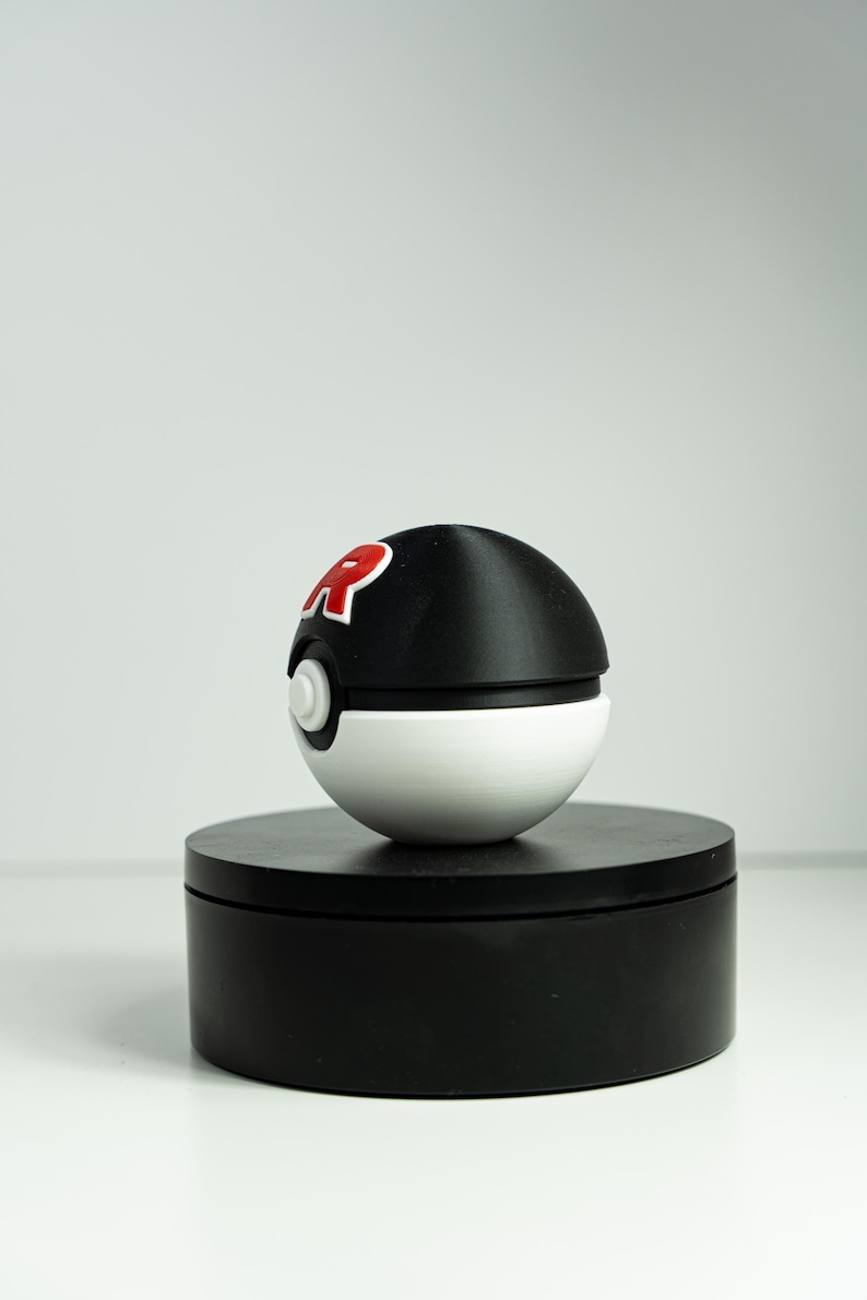 Team Rocket Pokéball – 3D Printed Fan Collectible - Etsy