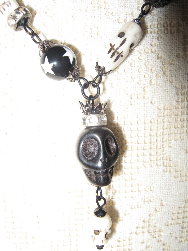 Voodoo Zombie Black Magic Necklace/ Wiccan/ Halloween Jewelry/ - Etsy