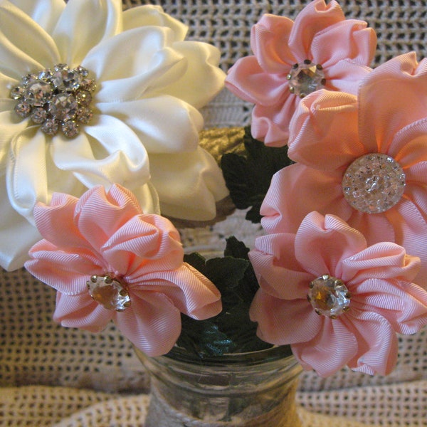 Ribbon Flower - Etsy