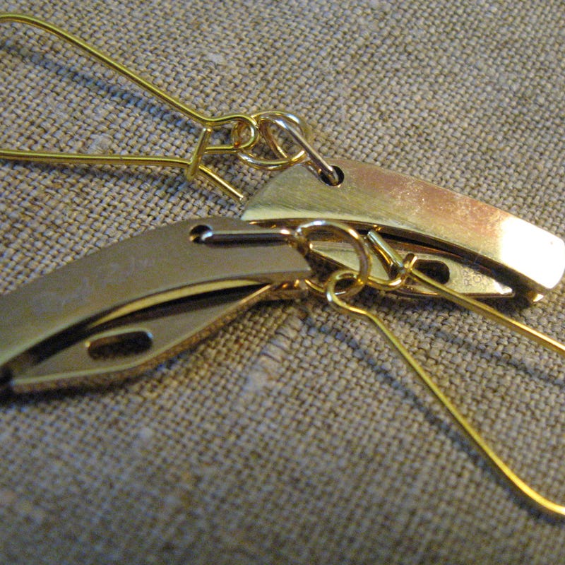 Pen Knife Earrings - Etsy