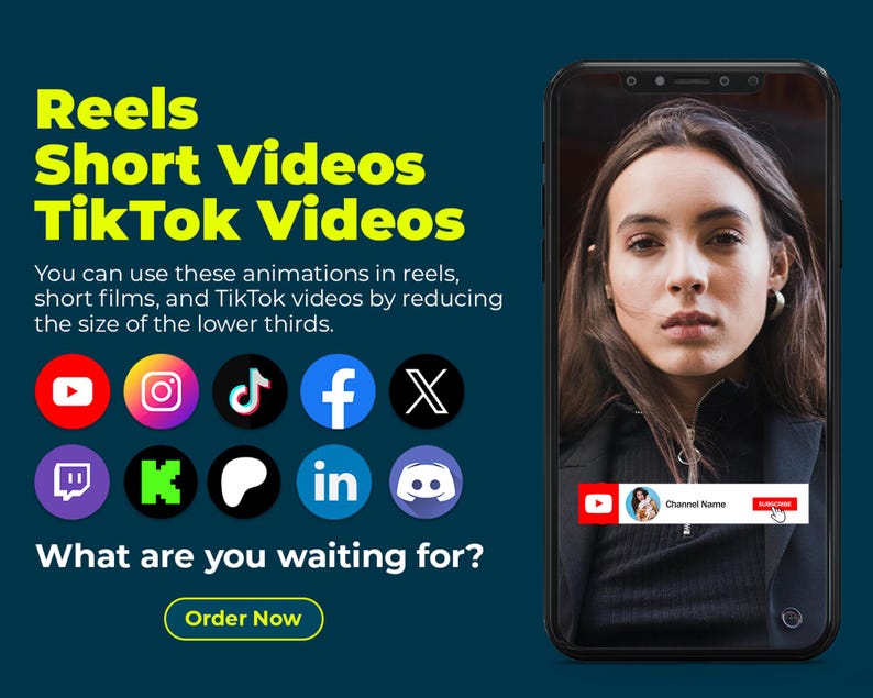 Custom Animated Youtube Subscribe Button: Stream Overlay With Sound ...