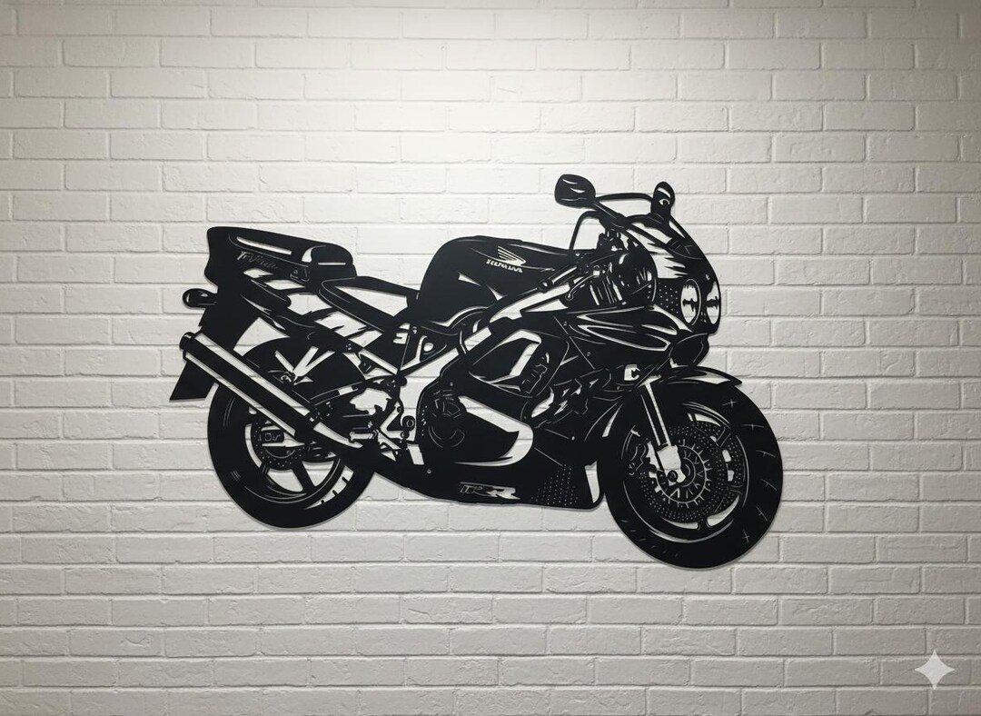 Fireblade CBR 900 SVG File. Ideal for Laser Cutting, Cricut, Silhouette ...