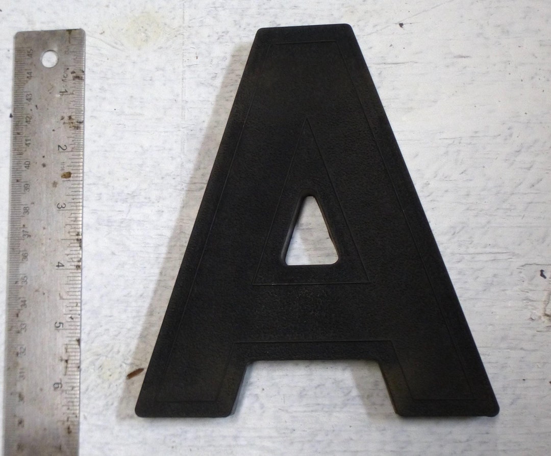 Wagner Gemini 6" SLOTTED Vintage Movie Theater Marquee Sign Letters ...