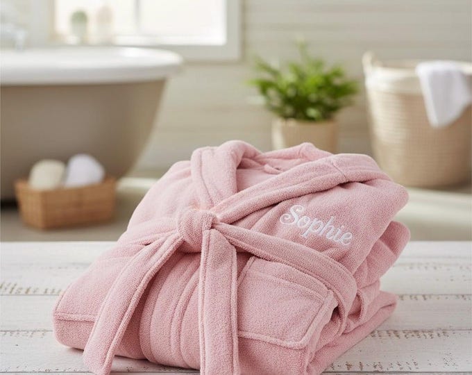 Girls and Boys Hooded Terry Bathrobe - Holiday Gifts - Christmas Gifts ...