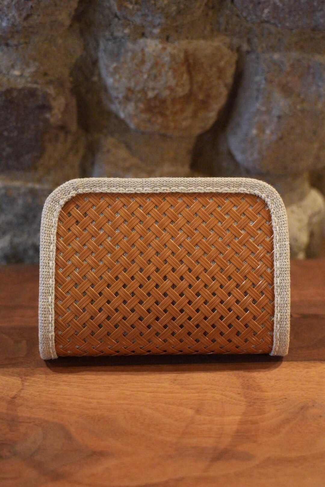 Japanese Bamboo Wallet - Etsy