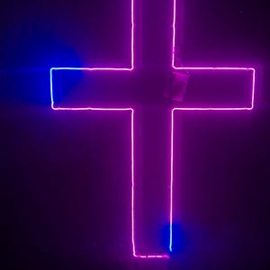 Cross Landscape Light - Etsy