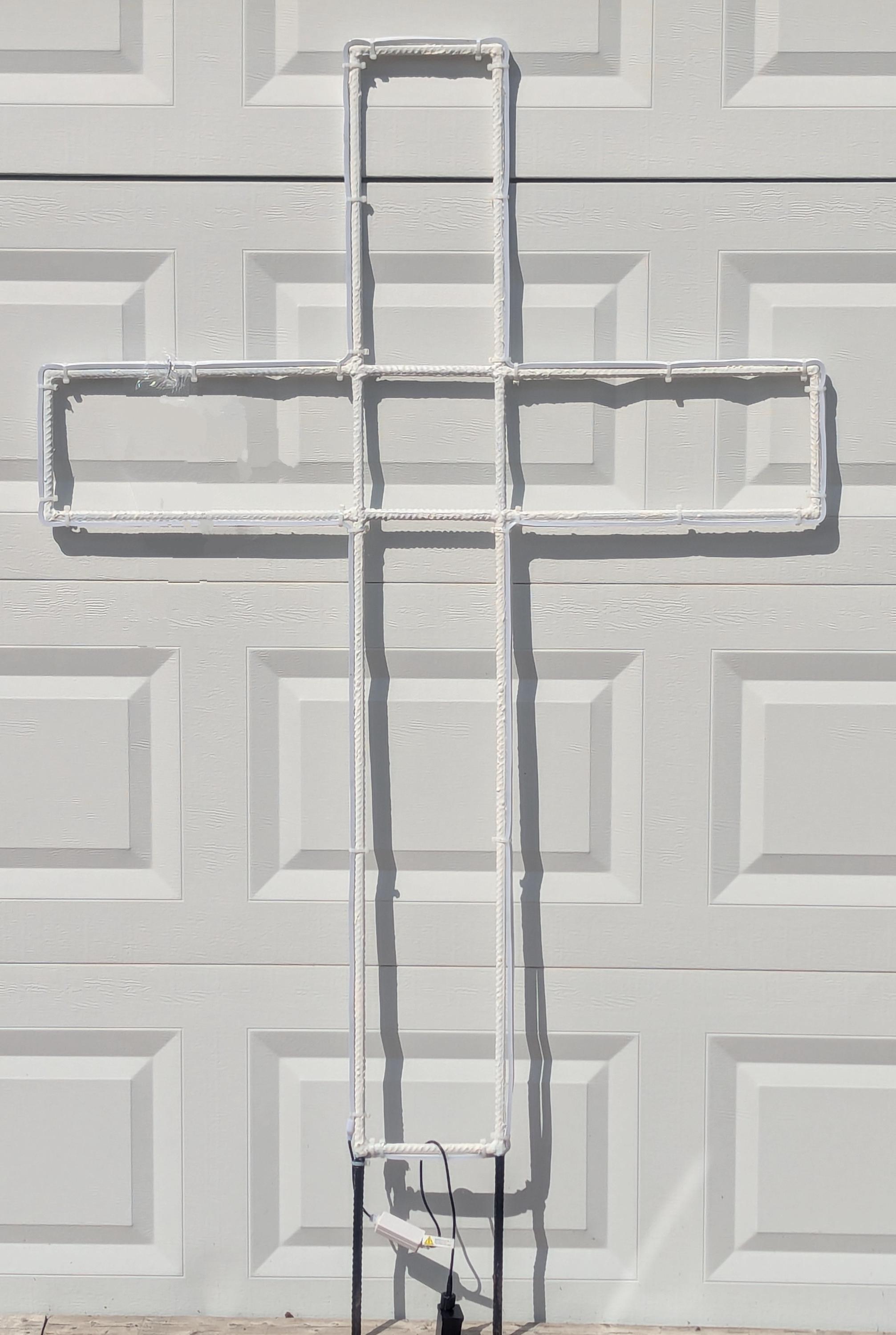 Cross Landscape Light - Etsy