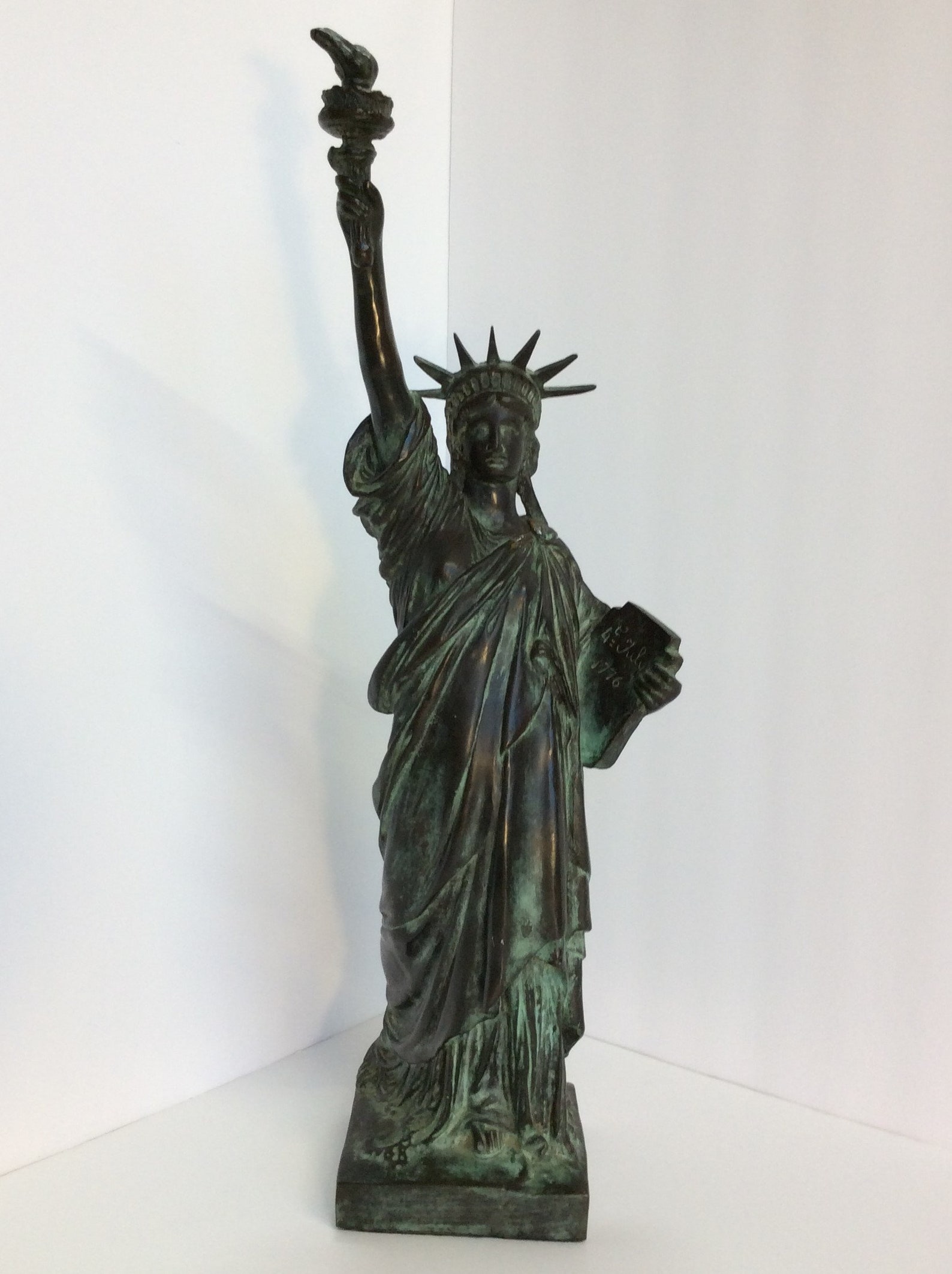 Buy Statue of Liberty Bronze Sculpture, “cast From Original Mold of ...