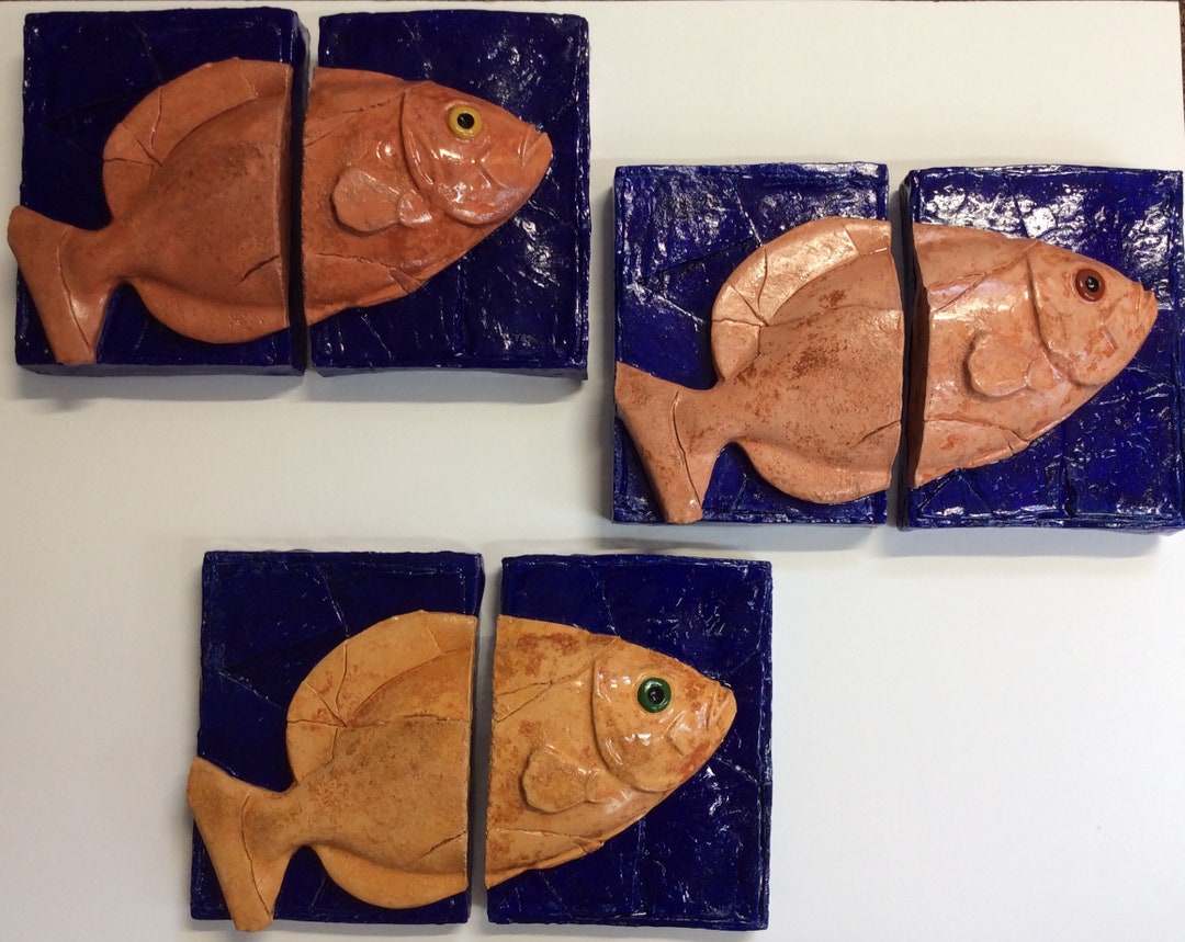 Stone Age School of Fish - Etsy