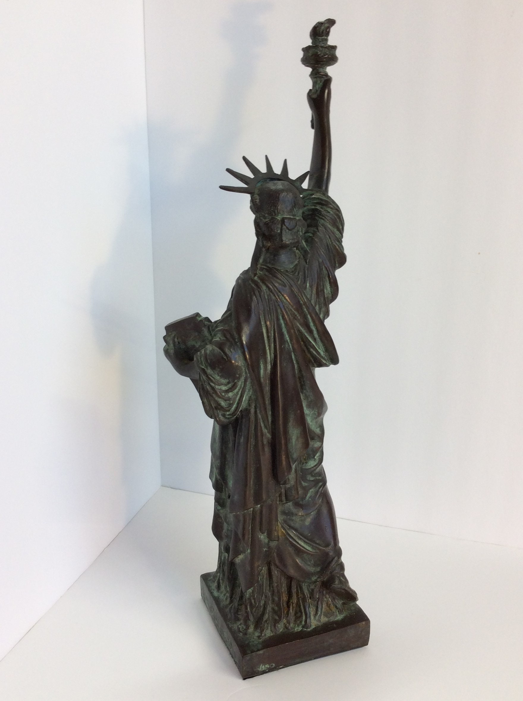 Statue of Liberty Bronze Sculpture, “cast From Original Mold of ...