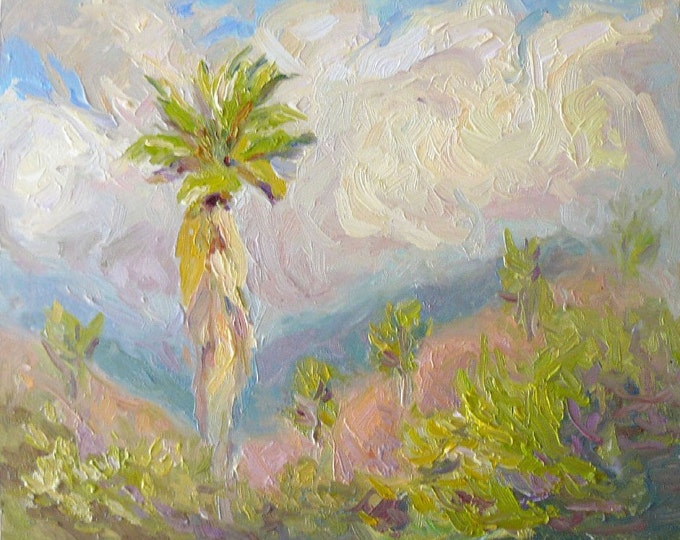 RESERVED/ Impressionist Tonal California Landscape Oil Painting - Etsy