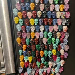 Gem Skull Magnets - Etsy