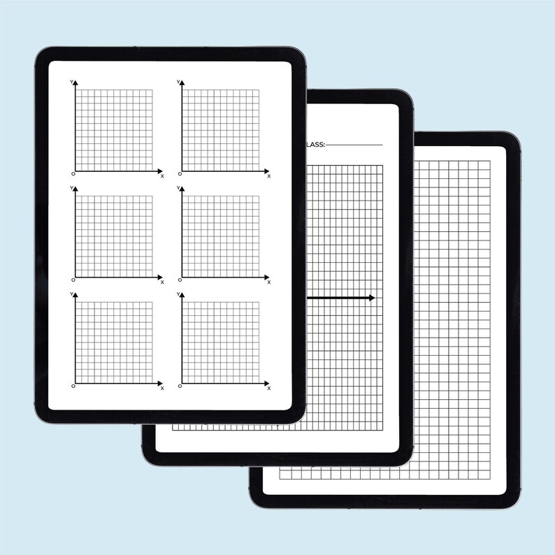 Graph Paper Bundle Printable, Planner Inserts (digital Download) - Etsy