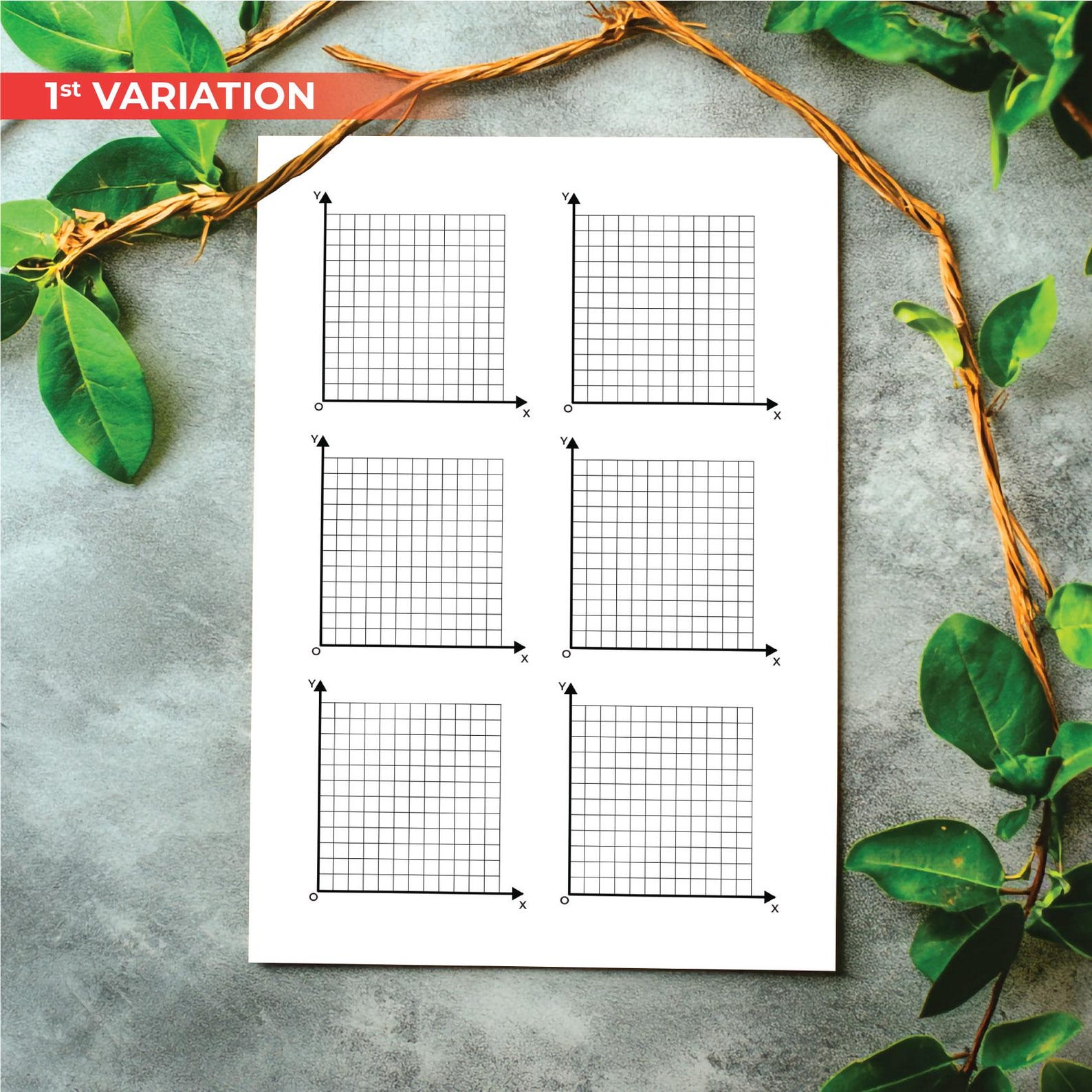 Graph Paper Bundle Printable, Grid Paper Printable, Squared Paper ...