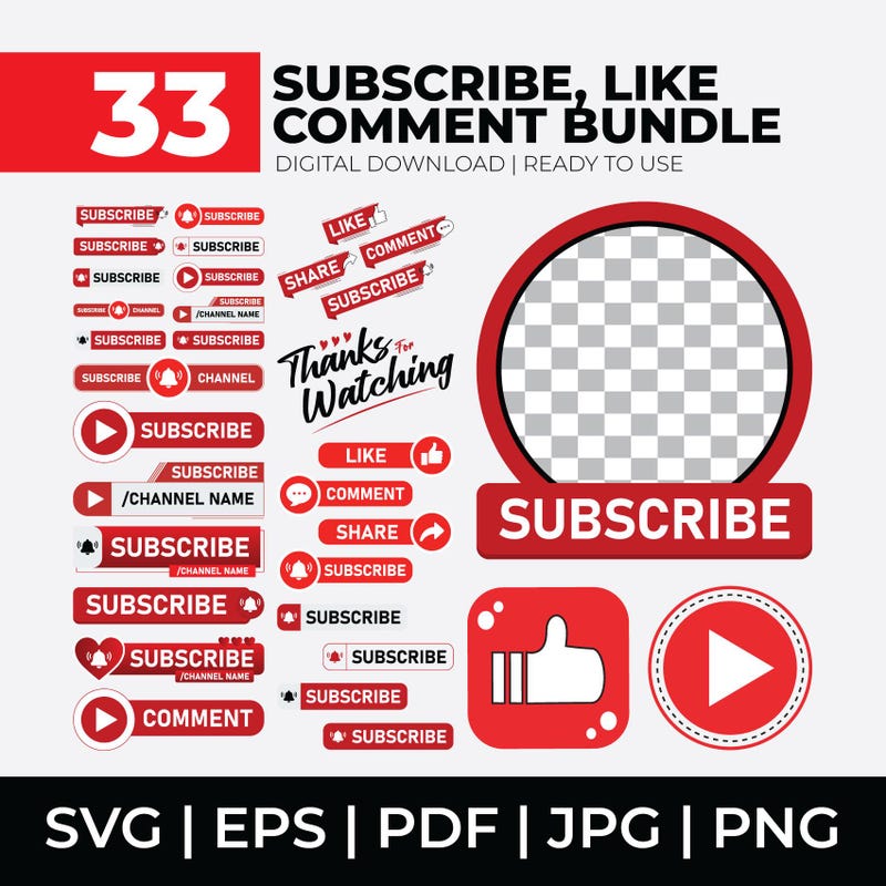 Youtube Banner Scrapbook - Etsy