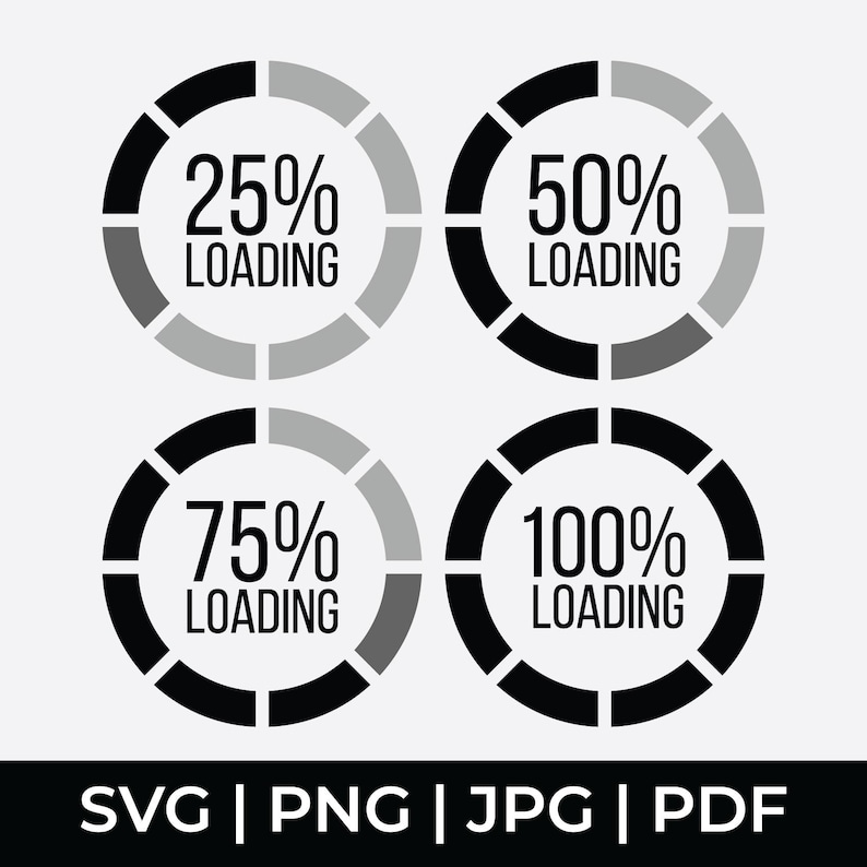 Loading Svg Bundle, Loading Icon Svg, Loading Please Wait Svg, Loading ...