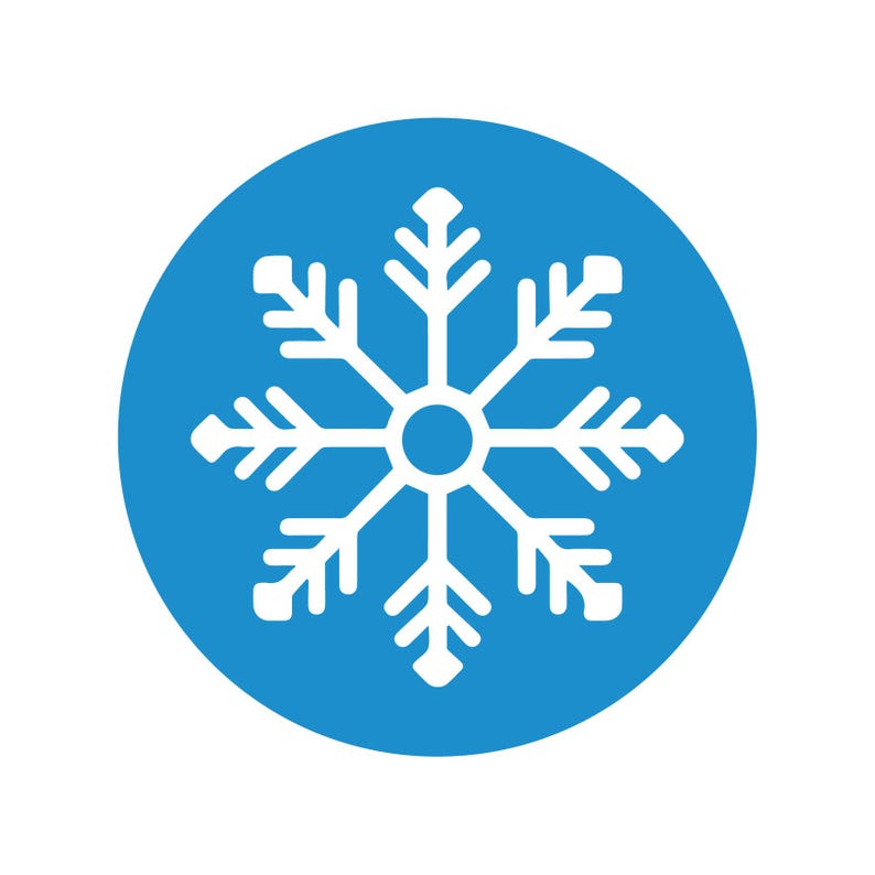 Christmas Snowflake SVG Bundle, Winter Holiday Clipart (digital ...