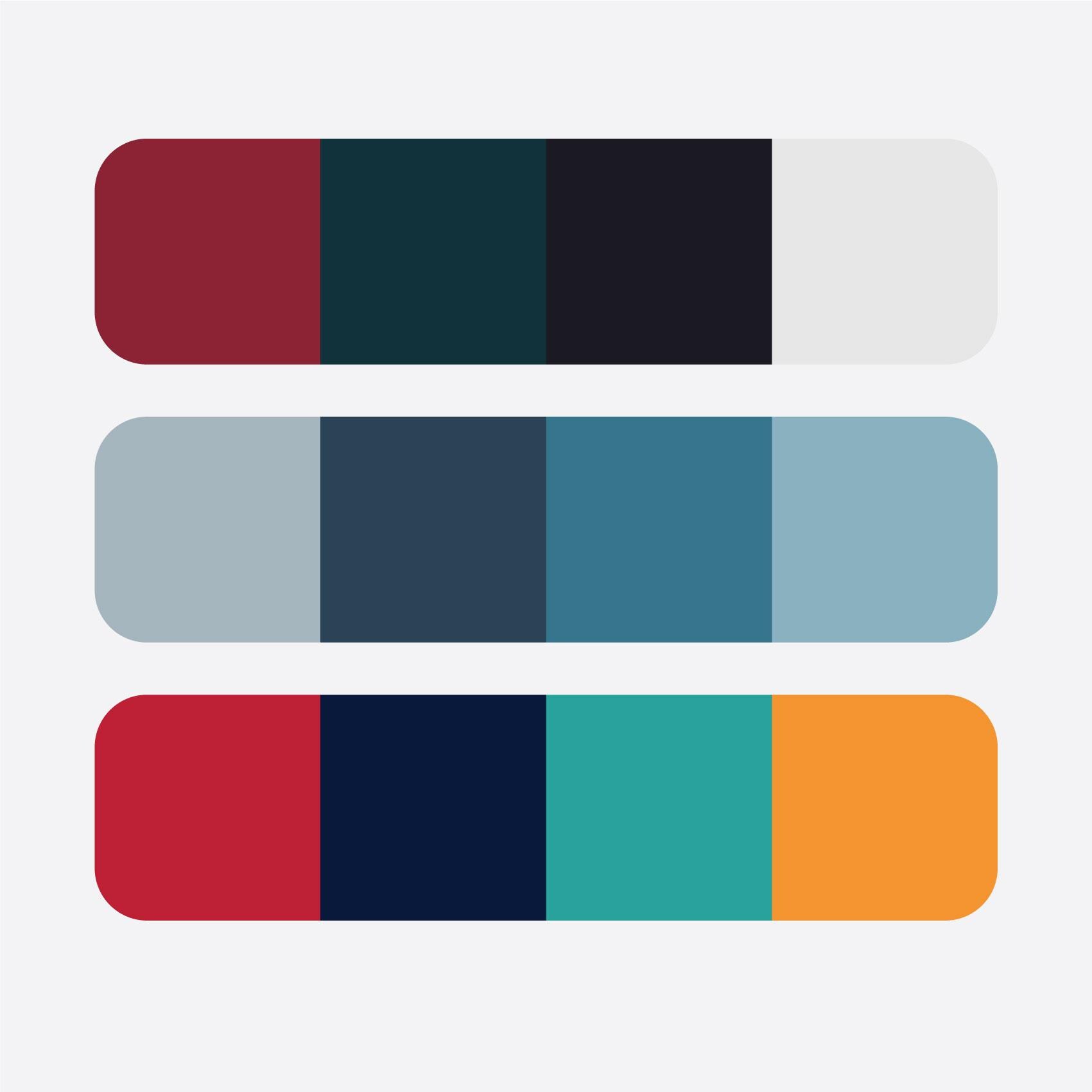 640 Color Palette Bundle, Procreate Color Palette Swatches, Procreate ...