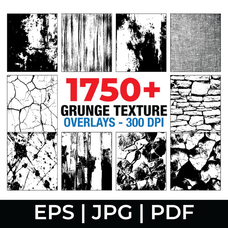 Distressed Svg Overlay - Etsy