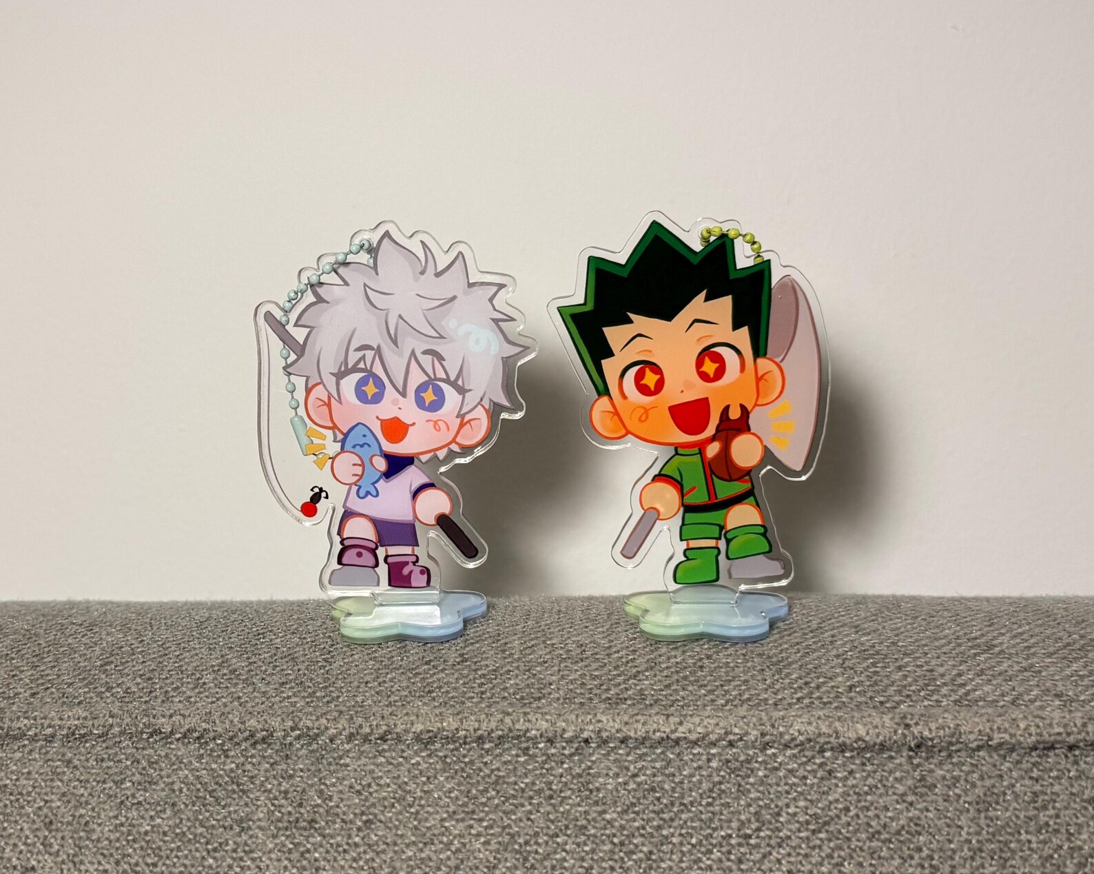 Hunter X Hunter Gon and Killua Standee Keychain - Etsy