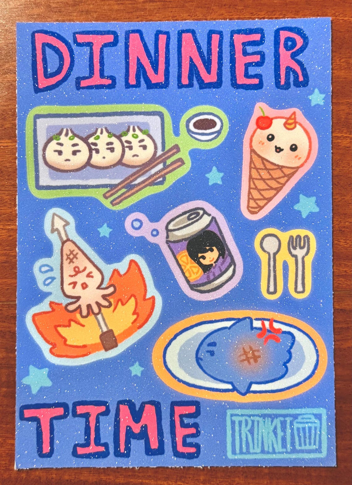 Miscellaneous Sticker Sheets (uma Musume, Miku, Chiikawa, Tamagotchi ...