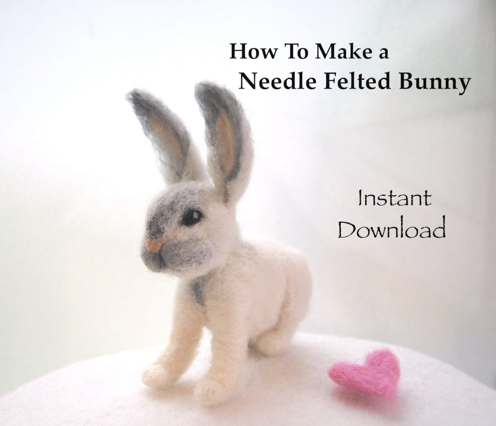 DIY Bunny Needle Felting Tutorial. Felting Tutorials. Needle - Etsy ...